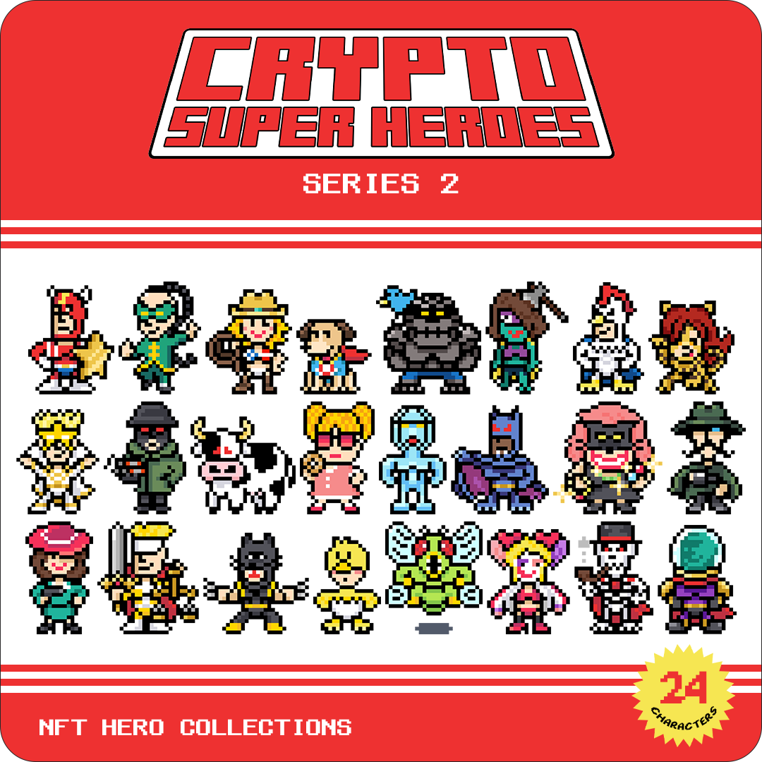 CHARACTERS - Crypto Super Heroes（クリプトスーパーヒーローズ）